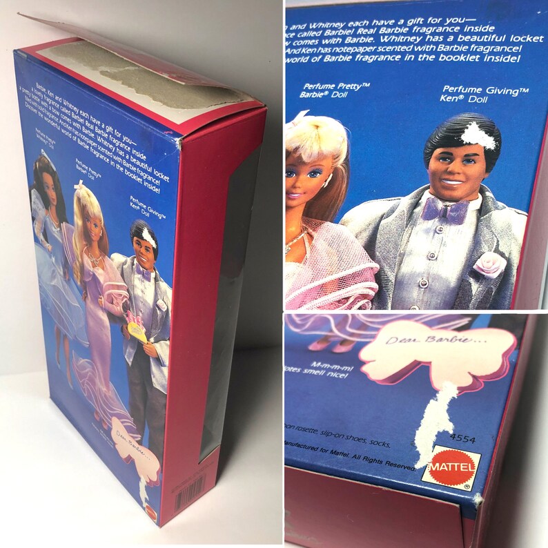 1987 Perfume Giving Ken - in Original Box - 80s, Barbie - Mattel - Etsy