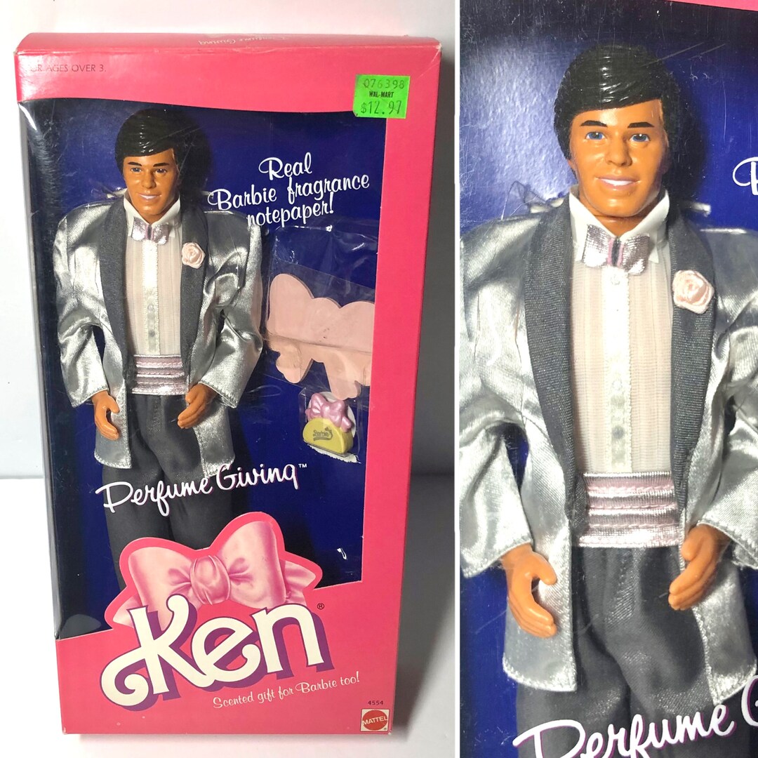 1987 Perfume Giving Ken - in Original Box - 80s, Barbie - Mattel - Etsy