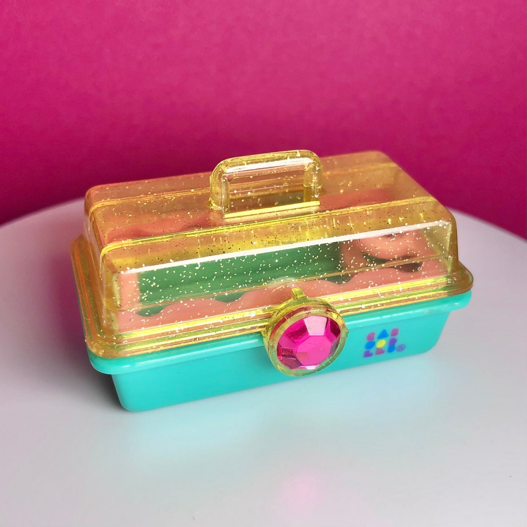 1993 Caboodles Jewels Mini Case Charm 2 Necklace Toy Toy Biz, 1993 ...