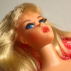 1970 Dramatic Living Barbie Doll - Blonde - Rooted Eyelashes -with ...