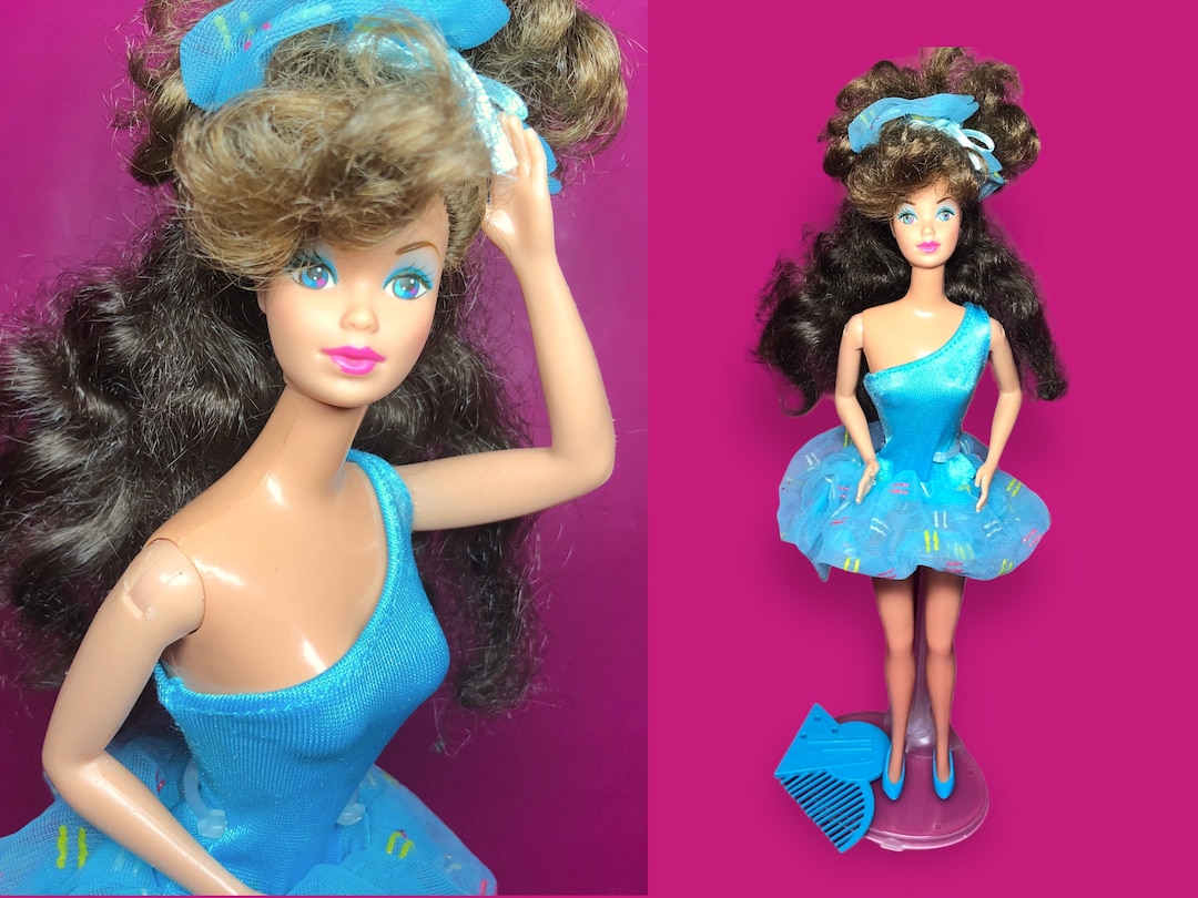 1988 Style Magic WHITNEY Doll Brunette Barbie 80s Steffie - Etsy