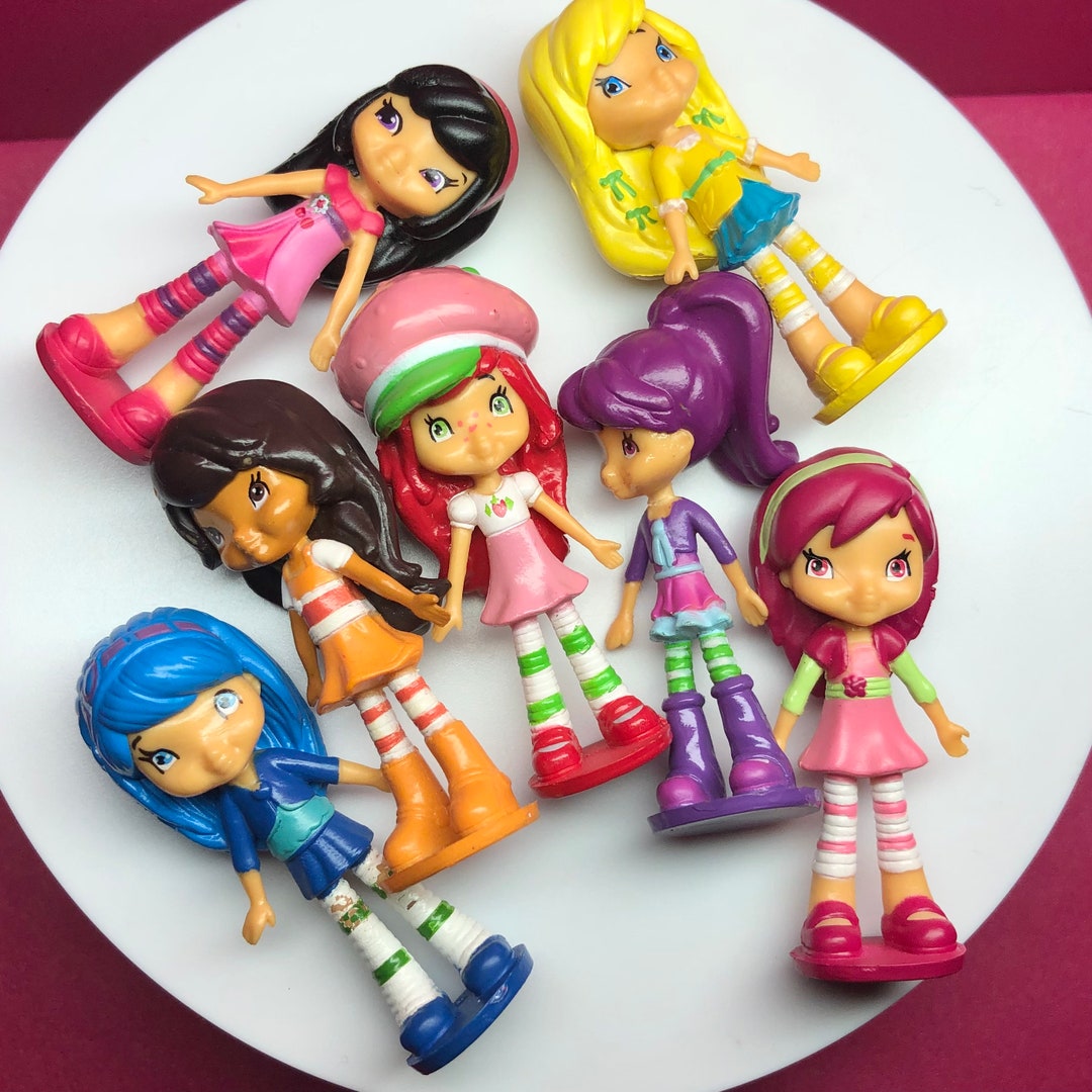 Strawberry Shortcake BERRY BITTY Adventures 2 Mini Figures Lot of 7 ...