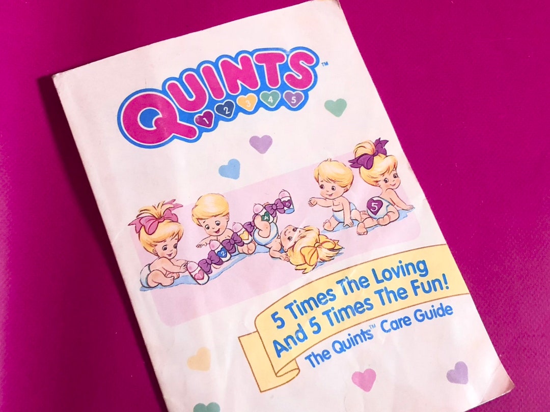 1990 Quints Doll Booklet / Pamphlet - 90s, Tyco - Etsy