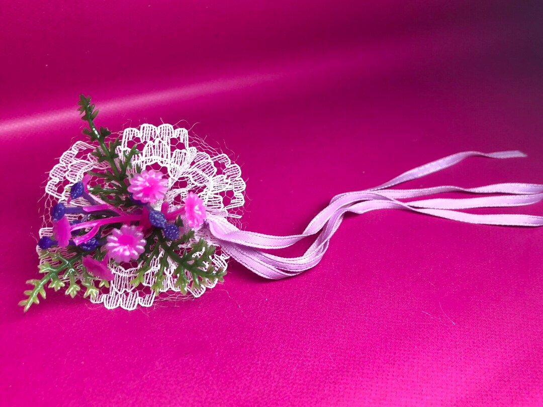 1982 Barbie WEDDING TRACEY Doll Floral Bouquet Accessory - Etsy