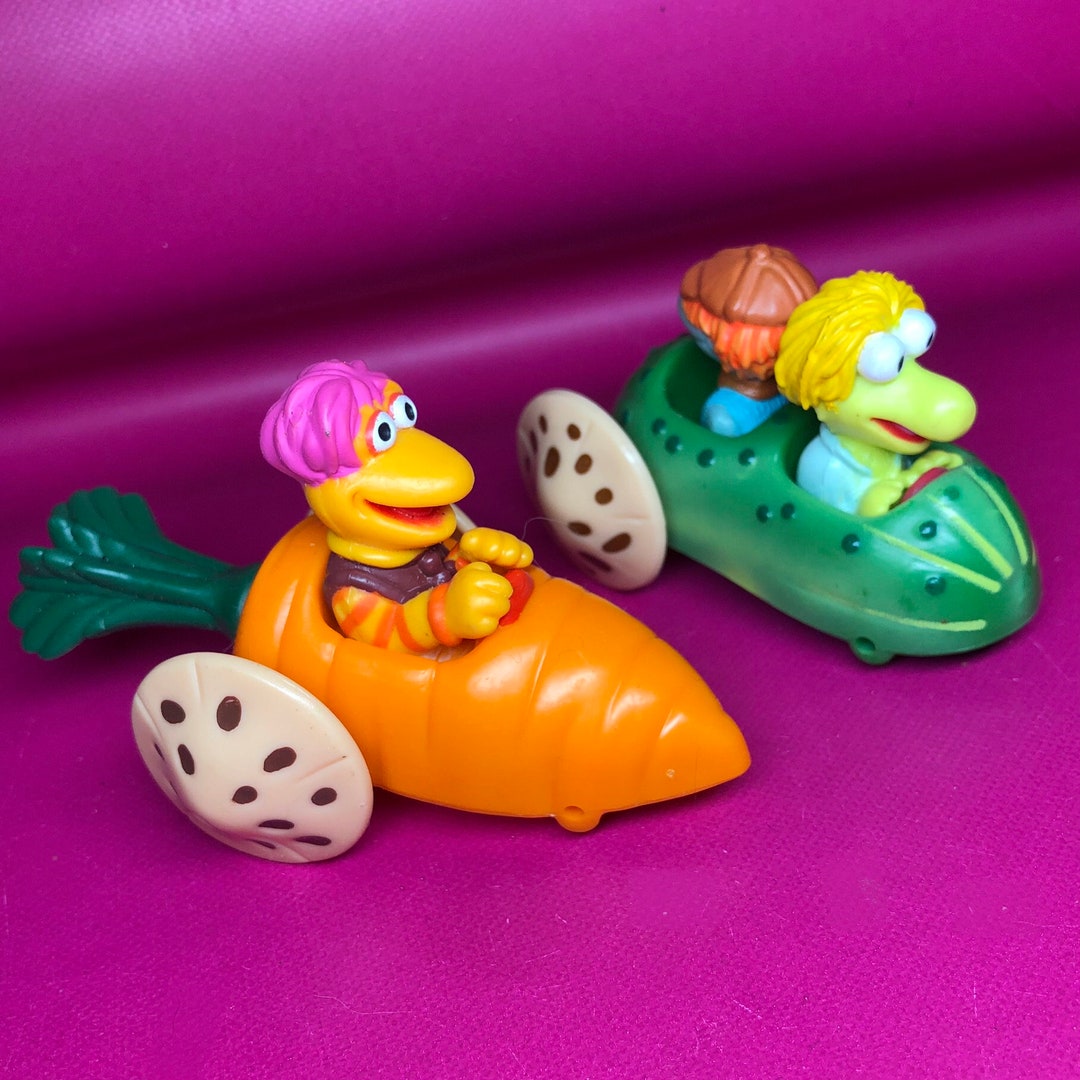 1987 Fraggle Rock Cars - Set of 2 - Gobo & Boober - Mcdonald's Happy ...