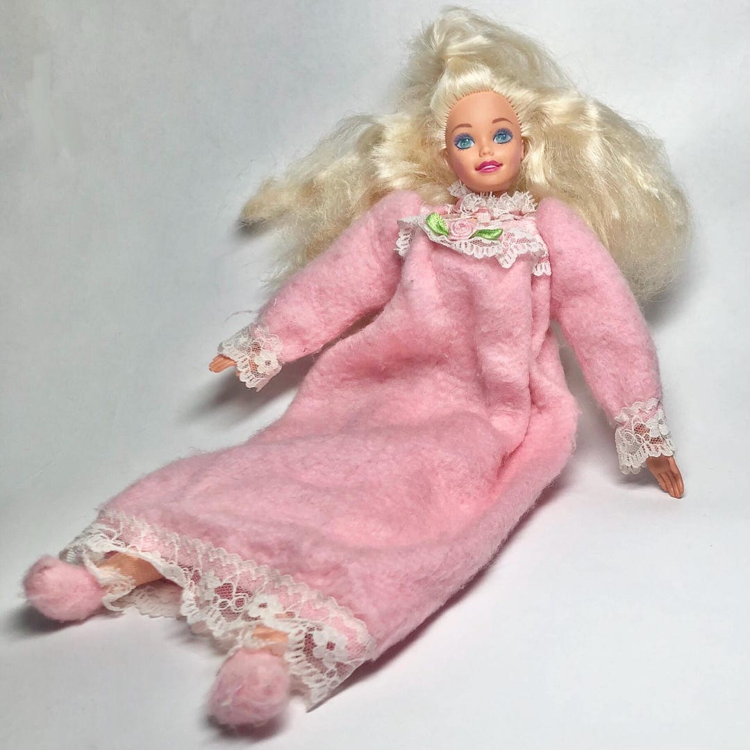 1993 Bedtime Barbie - Soft Body Doll - 90s Mattel - Vintage - Etsy