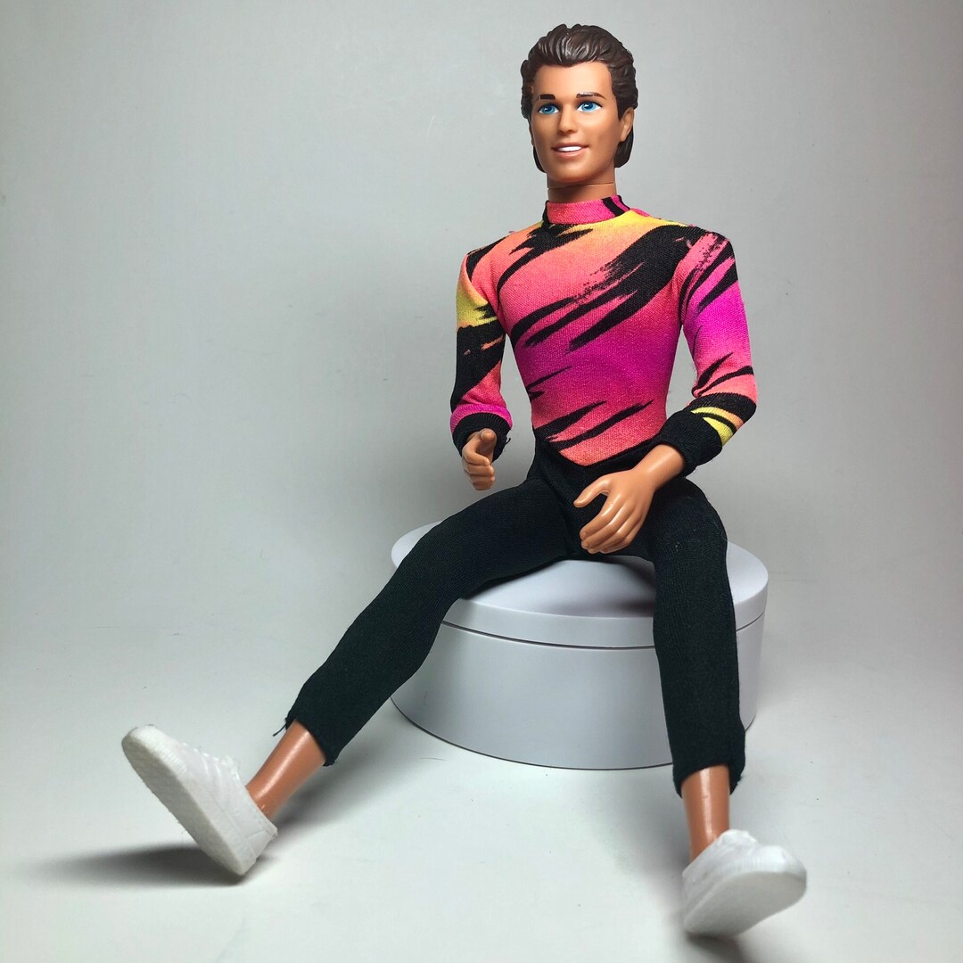1994 Hot Skatin Ken Doll - Articulated Body - Barbie, 90s Mattel ...