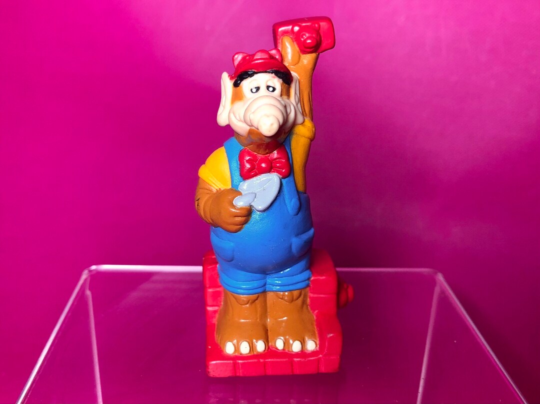 1990 ALF Wearing Suspenders Toy Mini Figure - 90s, Wendy's Kids Meal - Etsy