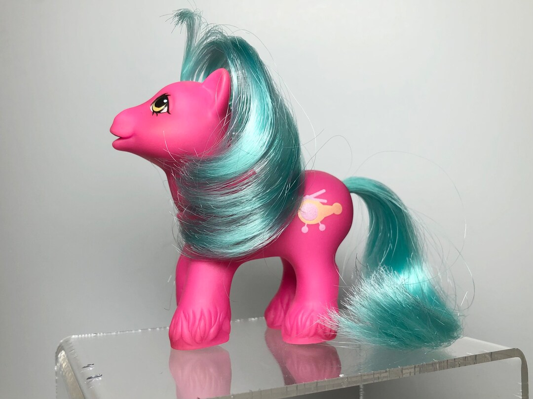 My Little Pony BABY WHIRLY TWIRL Peek A Boo Baby Brother Pony G1 80s ...