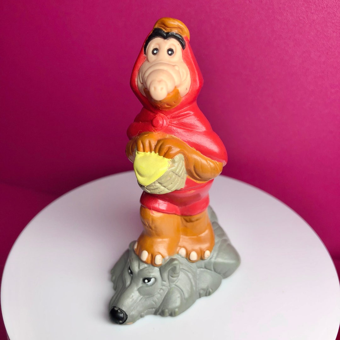 Vintage Alf Little Red Riding Hood Figure - 1990, Hardees, Vintage - Etsy