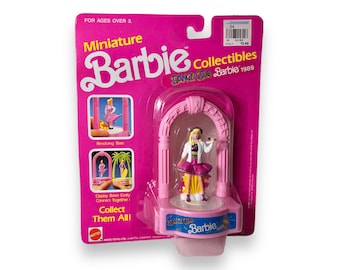 Miniature barbie collectibles store