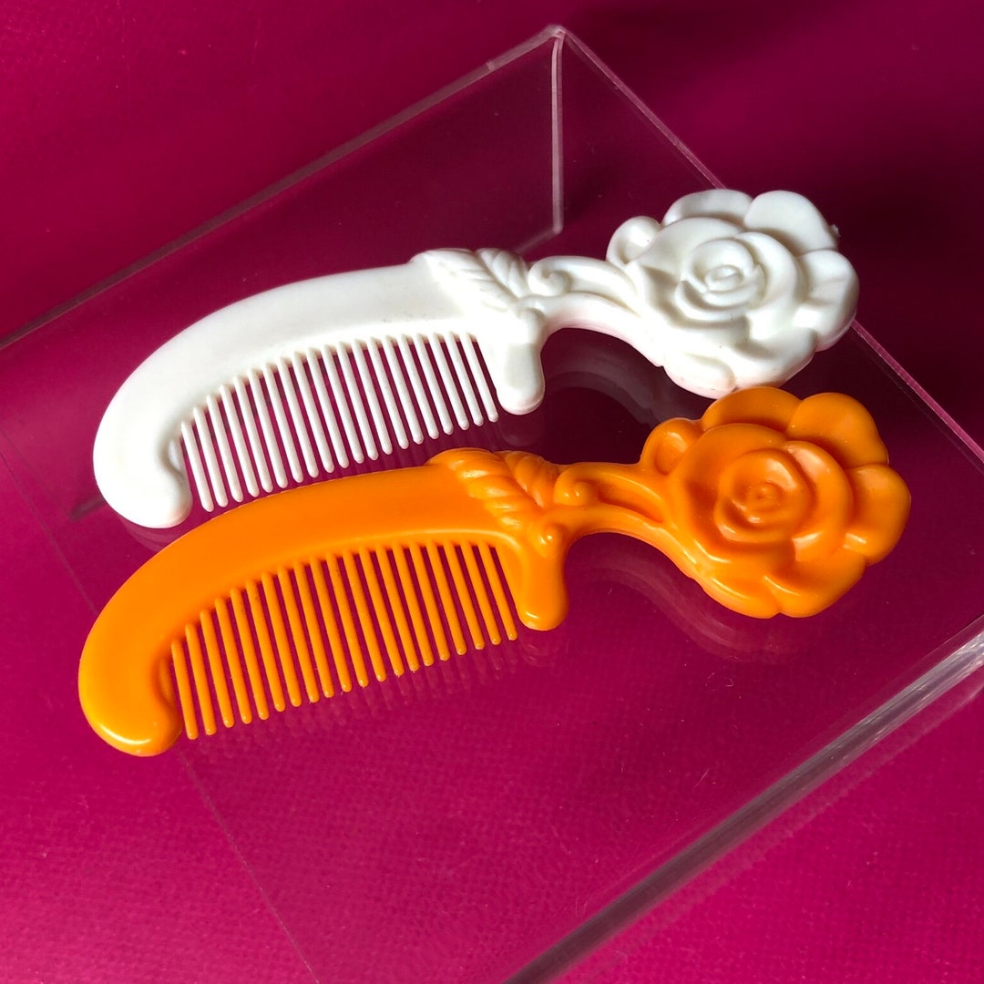 80s Rose Petal Place Doll Combs Orange or White Kenner - Etsy