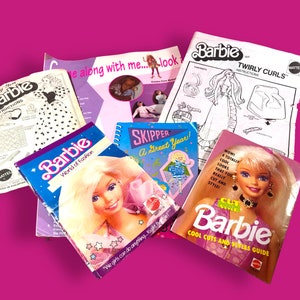 Vtg Barbie Booklets, Instruction Manuals, Merchandise Catalogs - Pick ...