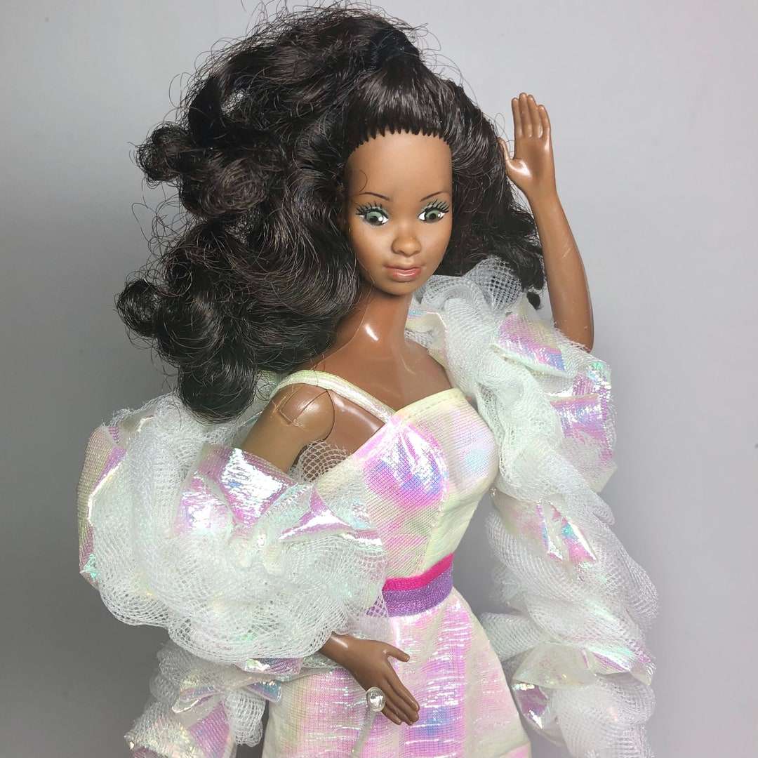 1983 Crystal Barbie - Black Christie - 80s, Superstar Era, Mattel ...