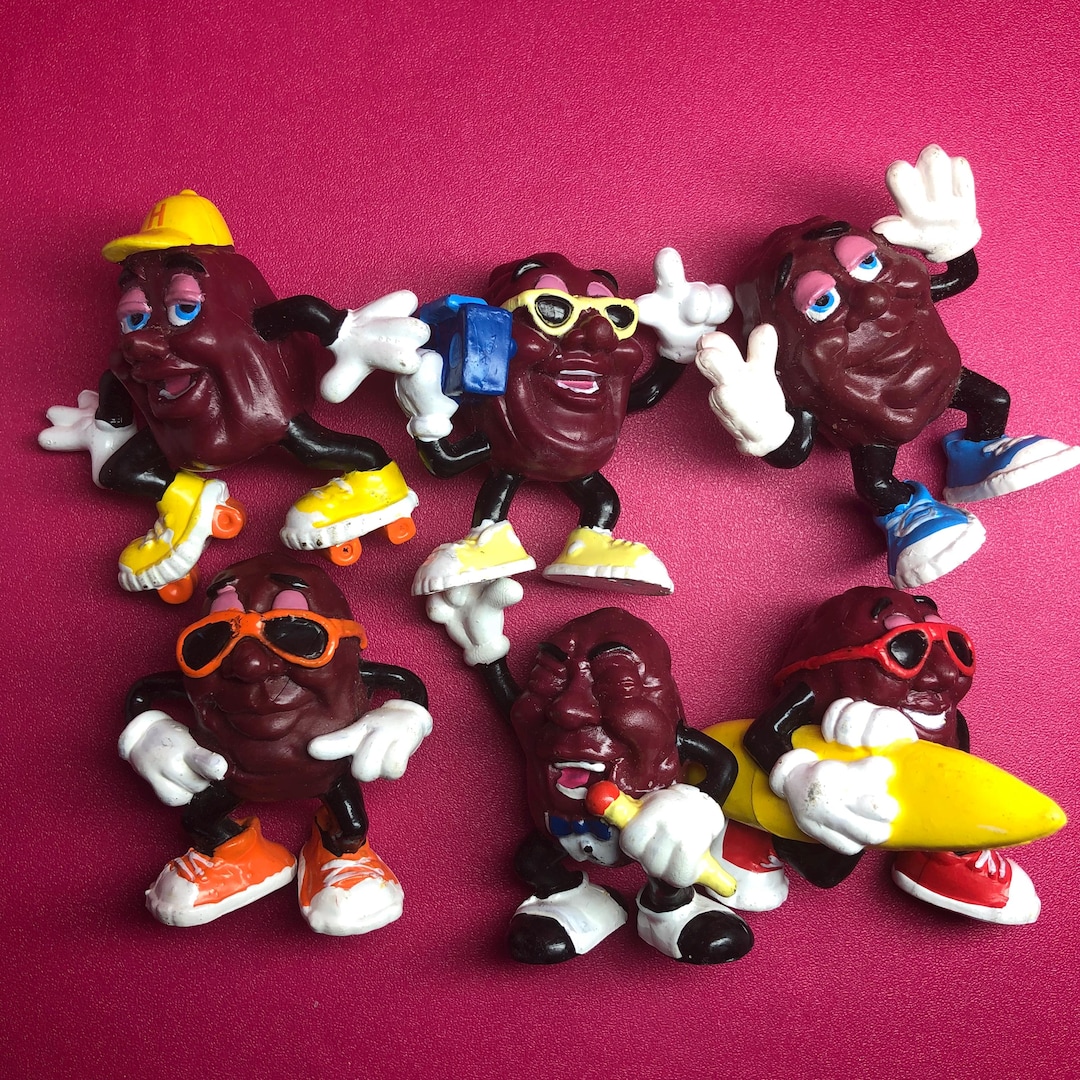 California Raisins Lot of 6 PVC Figures - 80s, Vintage - Etsy