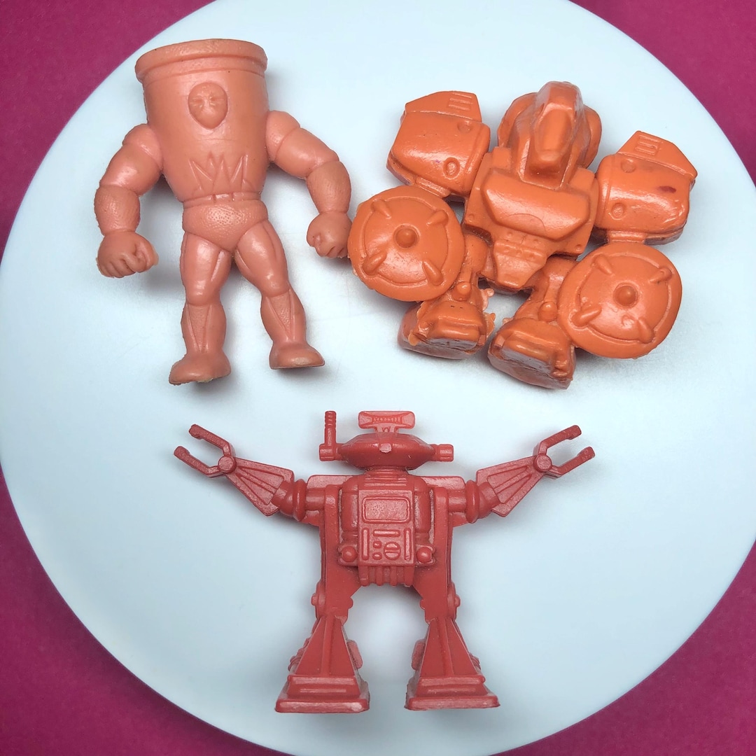 Vintage MUSCLE Men Figures Lot of 3 - 80s Mini Figurines - Etsy