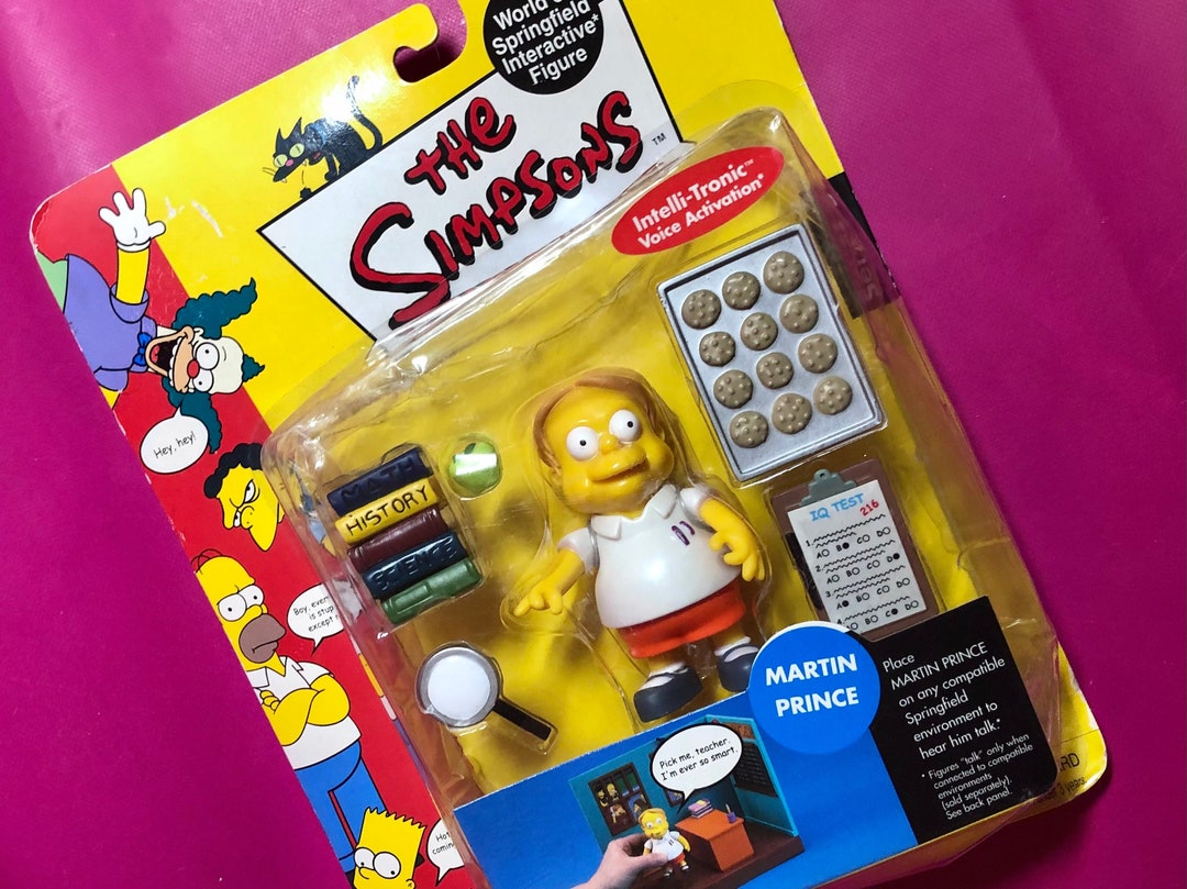 The Simpsons MARTIN PRINCE Voice Activated Figure - World of ...