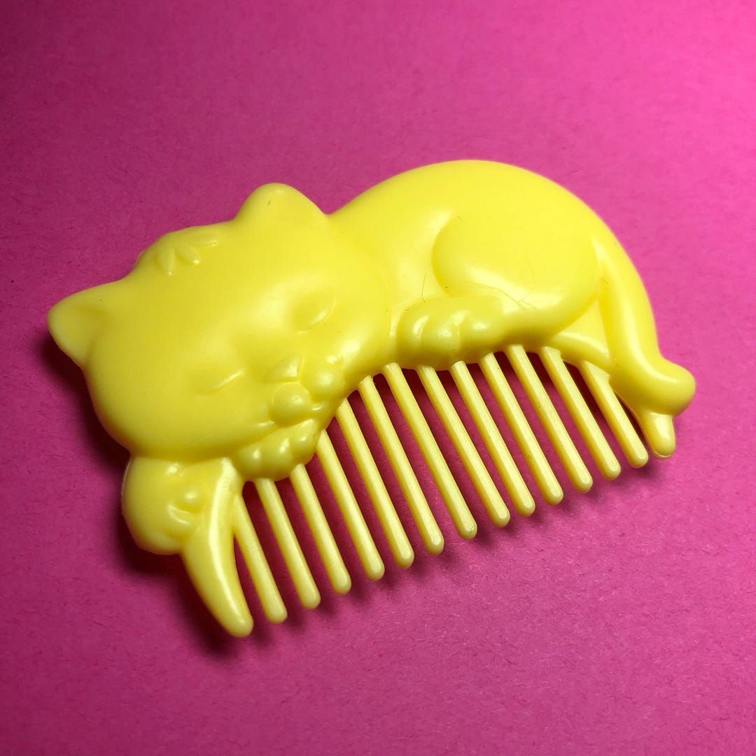 1989 Sweetie Kitties Yellow Cat Birman Comb 80s Hasbro Rare - Etsy