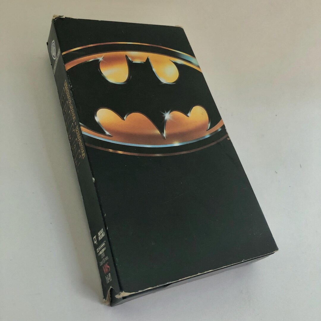 Batman VHS 1989 Michael Keaton 80s Classic, Vintage - Etsy