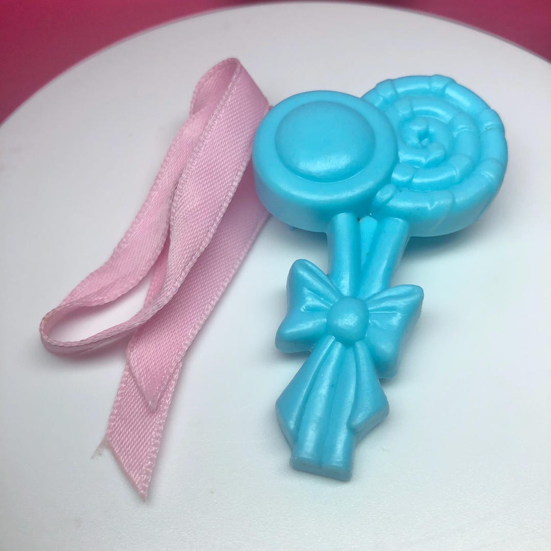 G1 My Little Pony PEPPERMINT CRUNCH Sundae Best Lollipop Brush & Pink ...