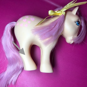 G1 My Little Pony PEACHY + PONY PARLOR Accessories Lot - 80s, Mlp ...