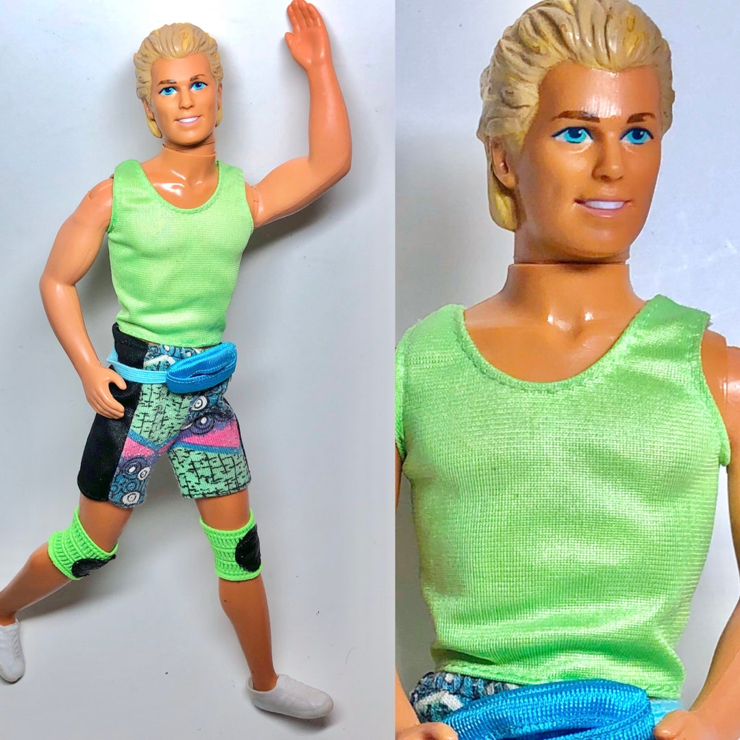1991 Rollerblade Ken Barbie Doll - 90s, Mattel - Vintage - Etsy
