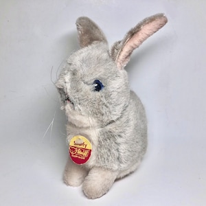 Vintage Steiff Bunny Rabbit SNUFFY 8" Plush - With Hang Tag - Missing ...
