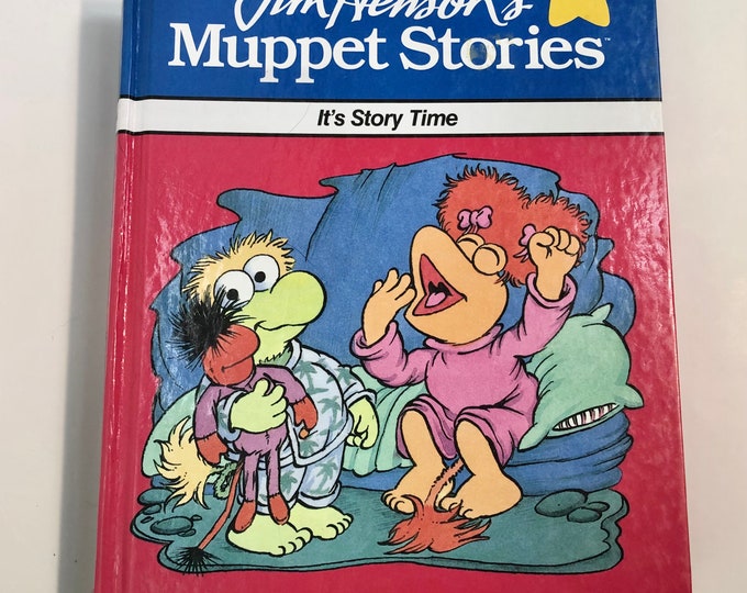 1991 Fraggle Rock / Jim Henson's Muppet Stories Hardcover Book - 90s ...