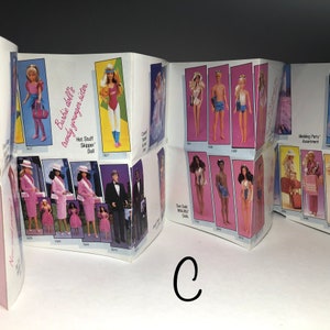 Vintage Barbie Booklets - 80s 90s - Product Poster / Catalogs - Pick ...