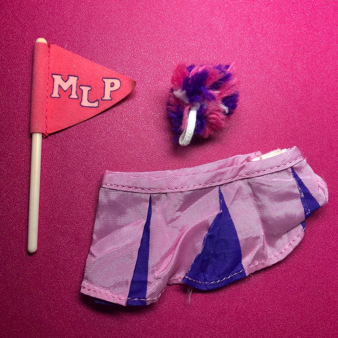 My Little Pony POM POM Cheerleader Pony Wear Outfit - Incomplete - 80s ...