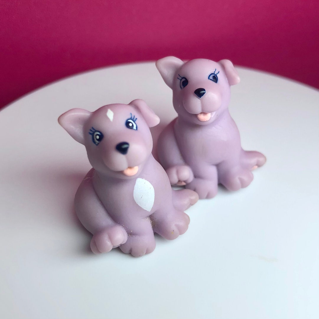1990 MLP Lil Litters - Purple Lady Labrador Puppies (x2) - 90s, My ...