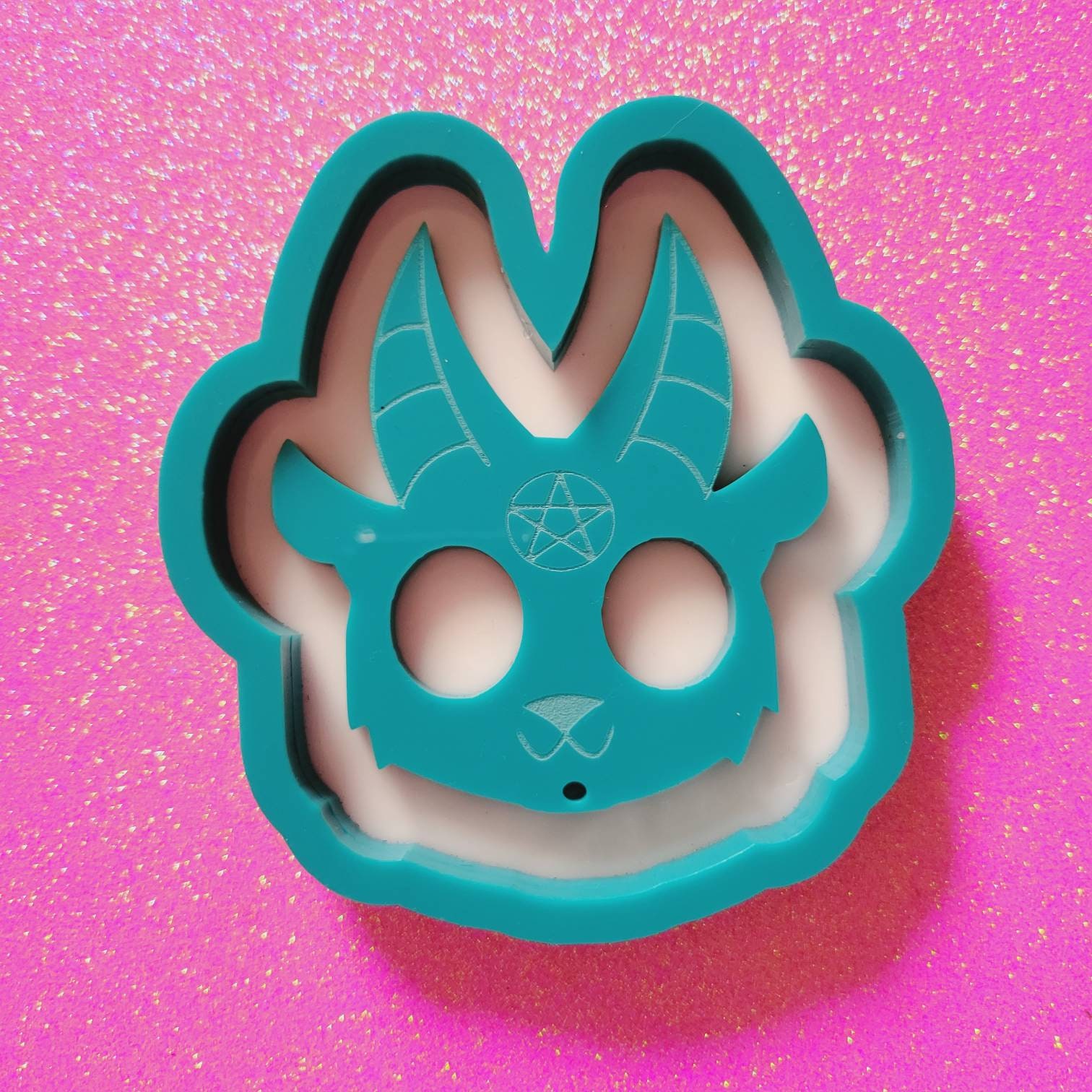 Sculpting & Forming Craft Supplies & Tools MTO Baphomet Kitty Mold etna ...