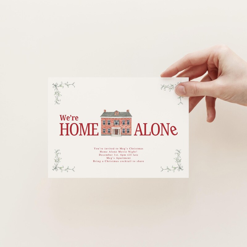Home Alone Movie Night - Etsy