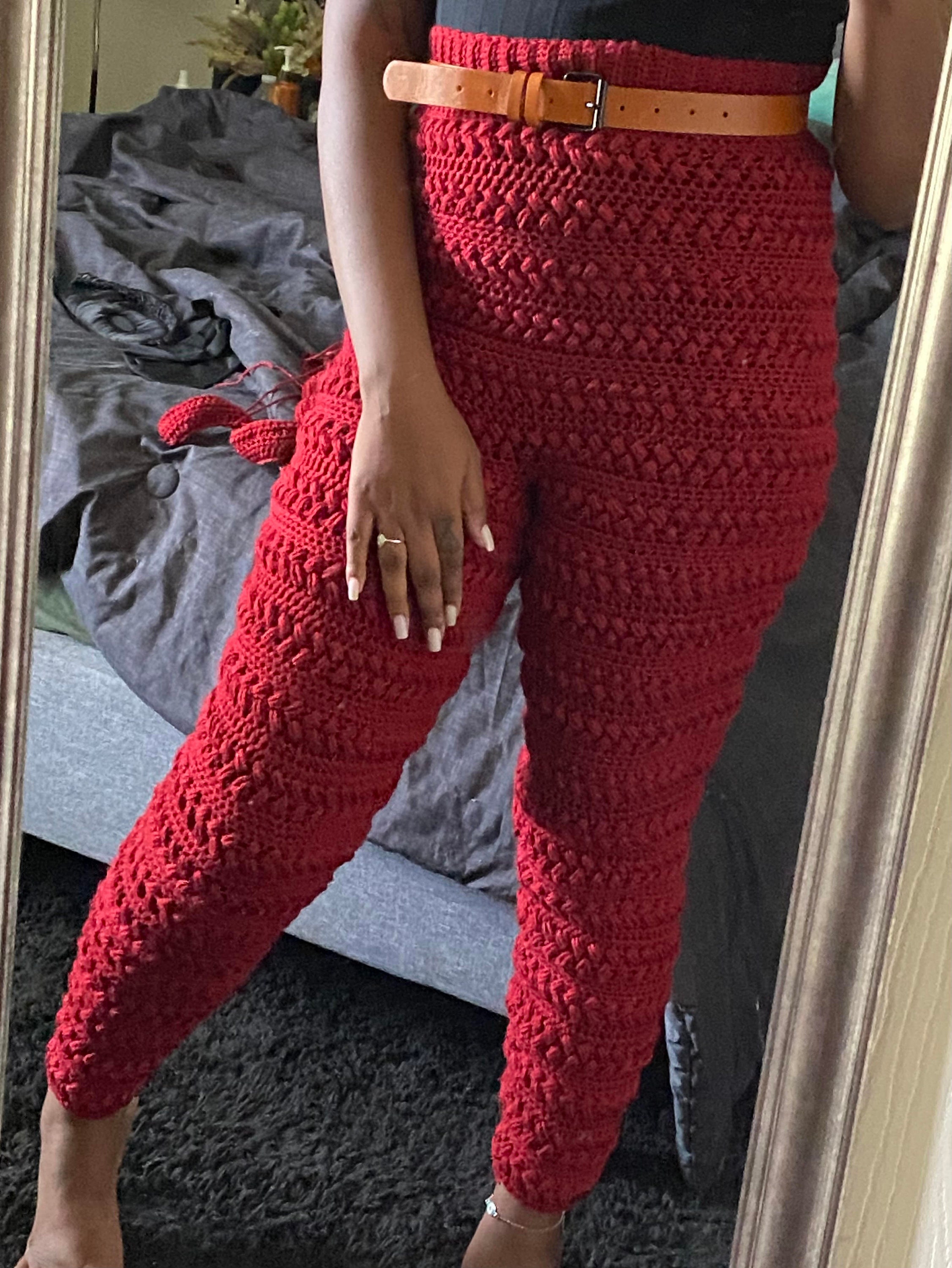 Braided Joggers Crochet Pattern - Etsy