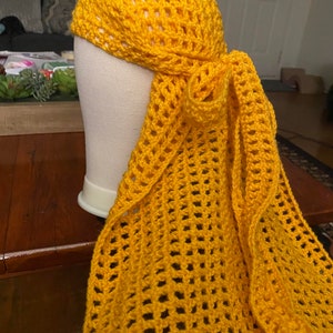 Mesh Durag/headwrap Crochet Pattern - Etsy