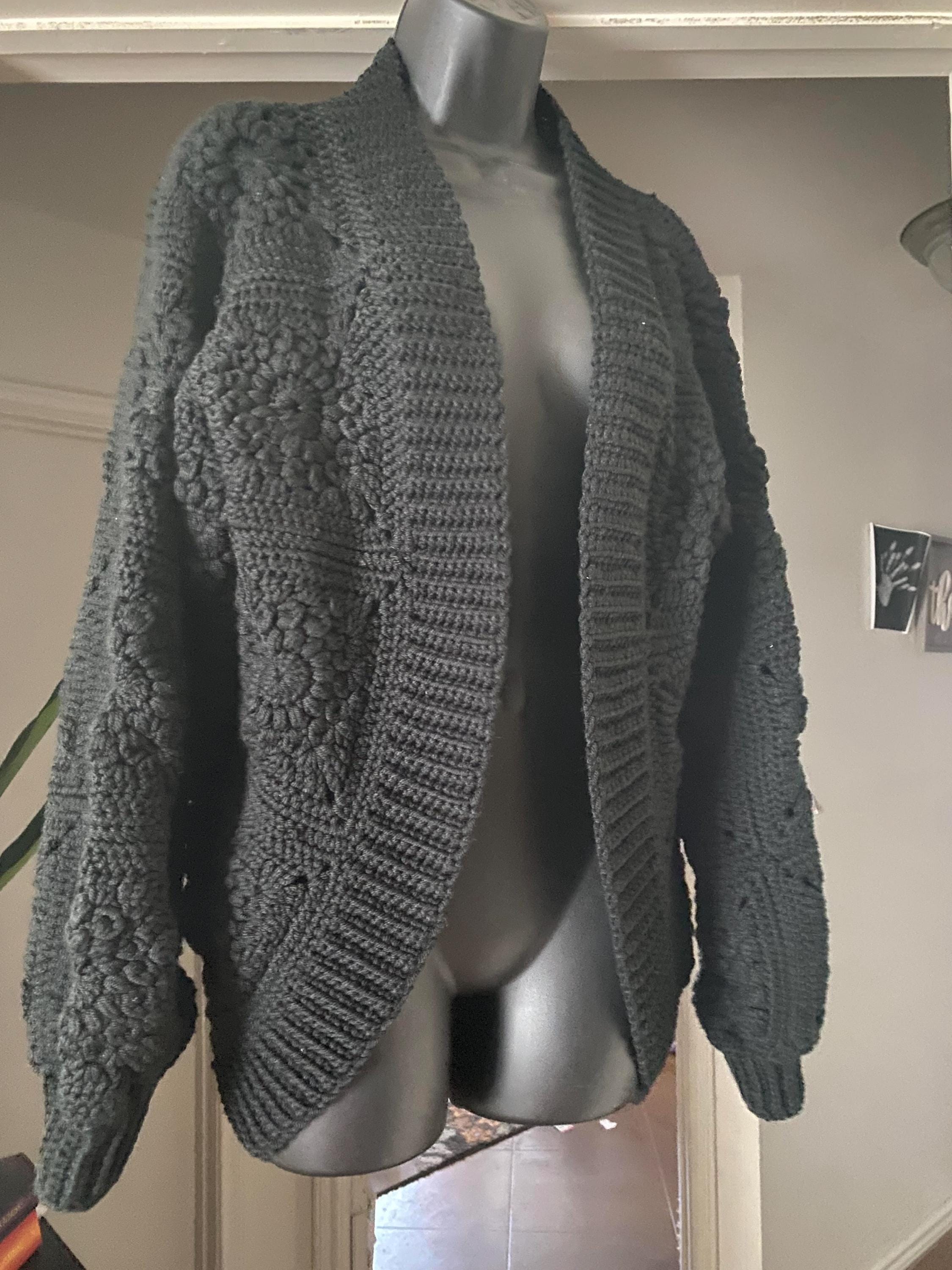 Sunburst Granny Square Sweater Pattern - Etsy