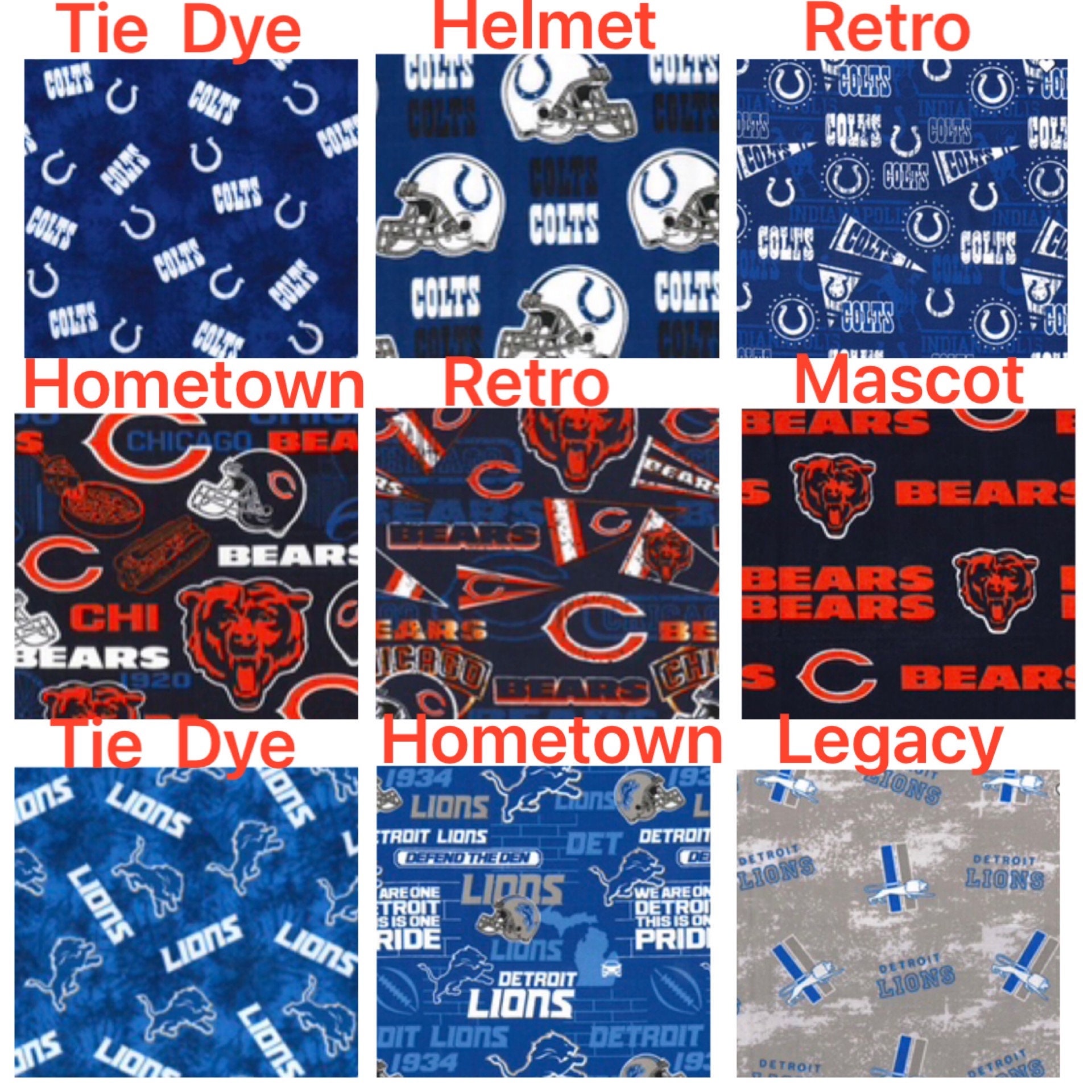 NFL Teams Drawstring Bags and Backpacks With Toggle Spring - Etsy