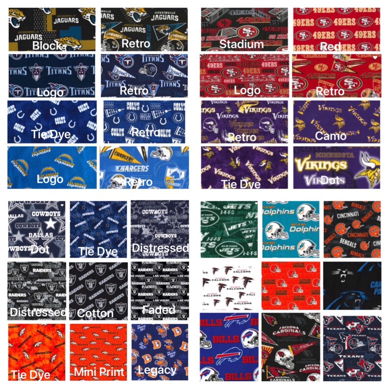 Fully Stuffed NFL Teams Travel Neck Pillows - Etsy