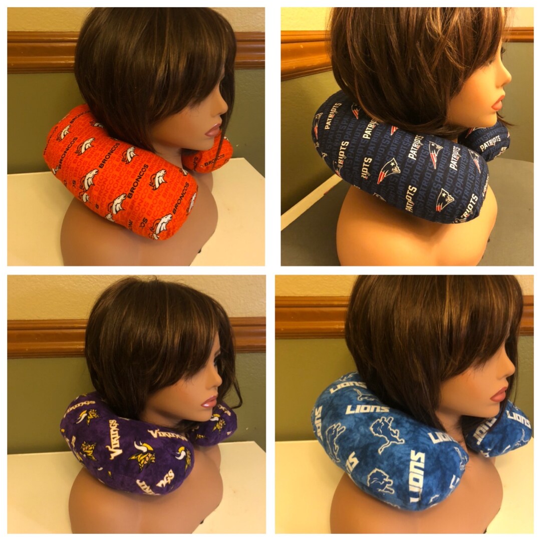 Fully Stuffed NFL Teams Travel Neck Pillows - Etsy