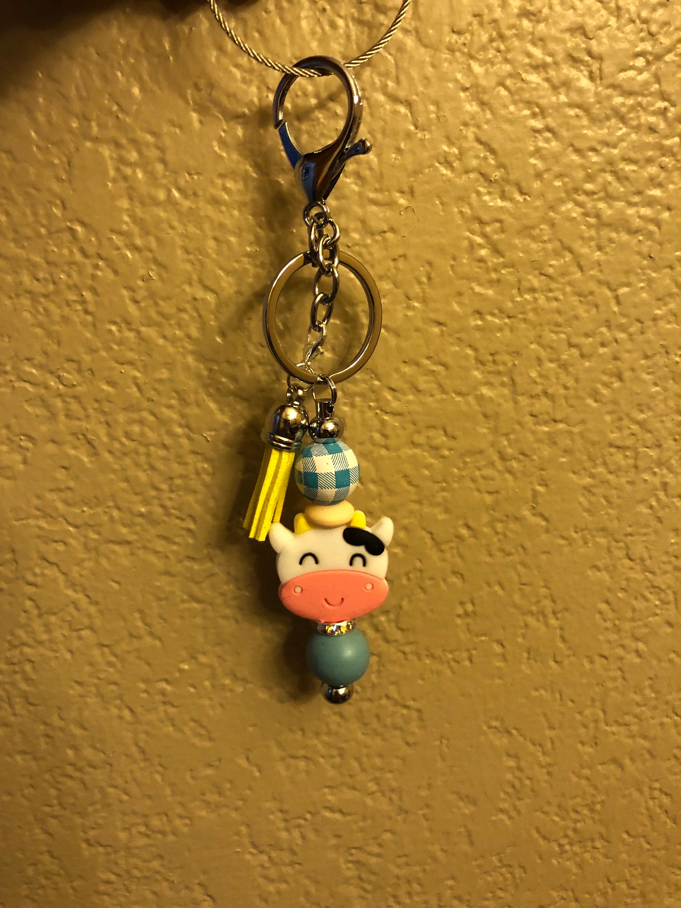 Beaded Animal Theme Keychains - Etsy