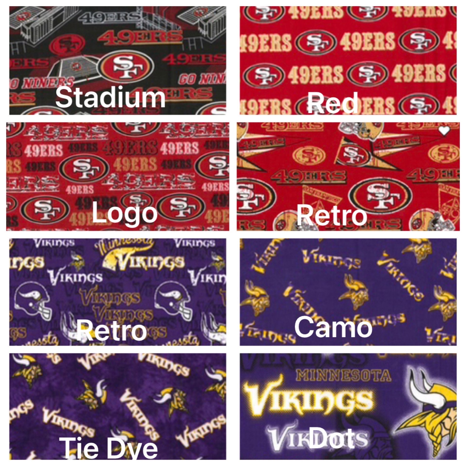 NFL Teams Drawstring Bags and Backpacks With Toggle Spring Cord Lock - Etsy