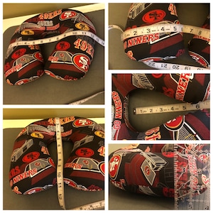 Fully Stuffed NFL Teams Travel Neck Pillows - Etsy