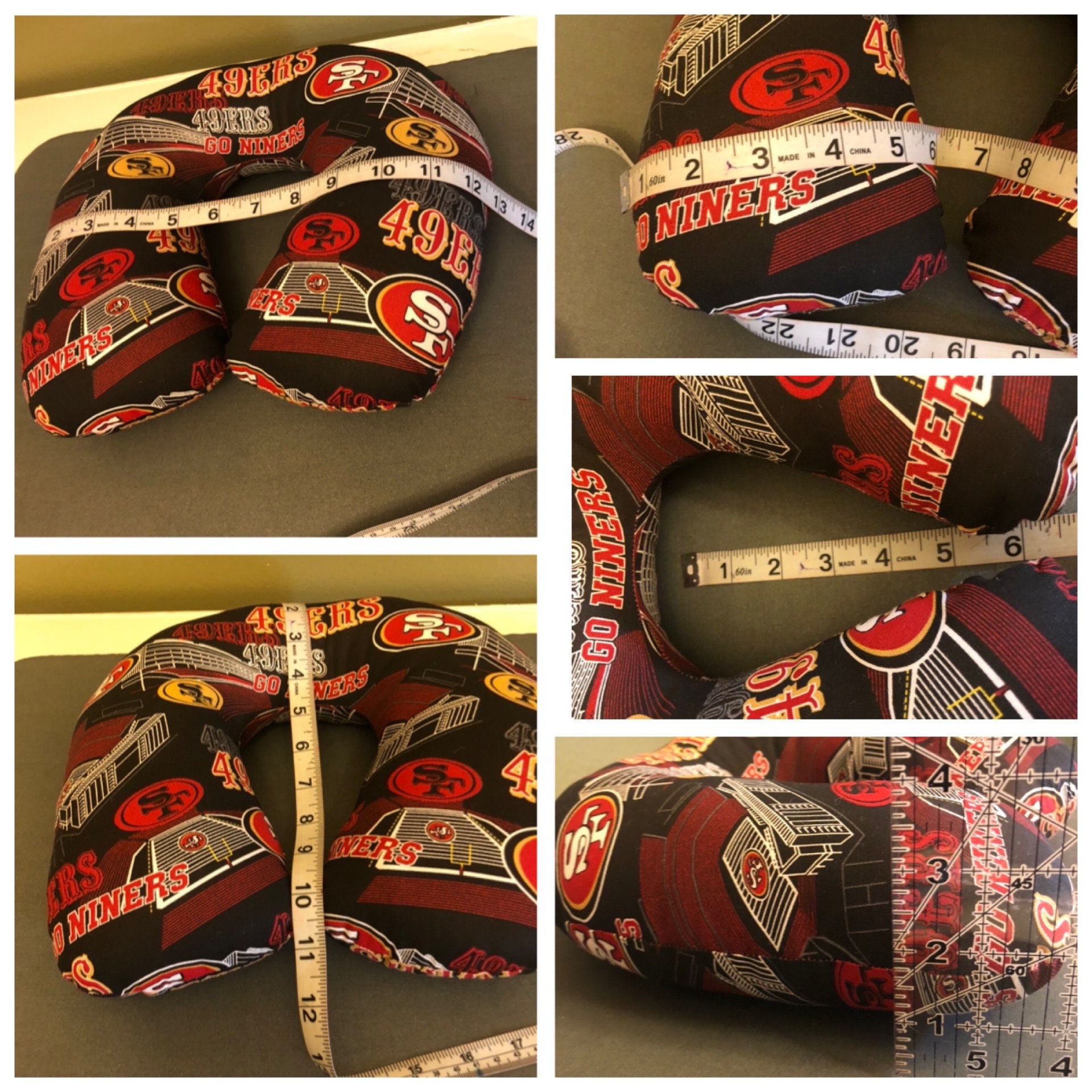 Fully Stuffed NFL Teams Travel Neck Pillows - Etsy