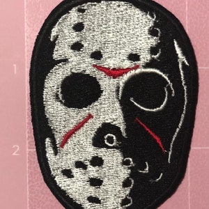 Jason Voorhees Inspired Patch | Horror Movie Patch | Jason Mask - Etsy