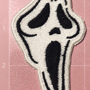 Scream Iron-on / Sew-on Patch | Scream Inspired Patch | Ghost Face ...