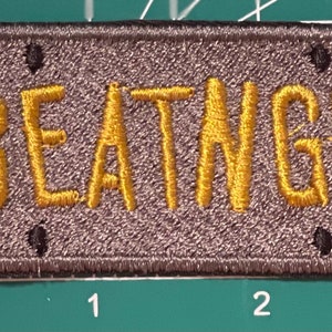 Jeepers Creepers Inspired Patch | BEATNGU License Plate Patch | Iron-on ...