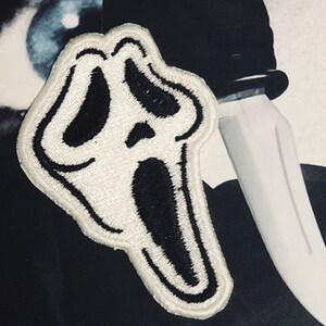 Scream Iron-on / Sew-on Patch | Scream Inspired Patch | Ghost Face ...
