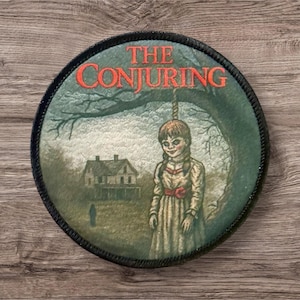 The Conjuring Annabelle Inspired Patch – 3” Round Horror Movie Patch ...