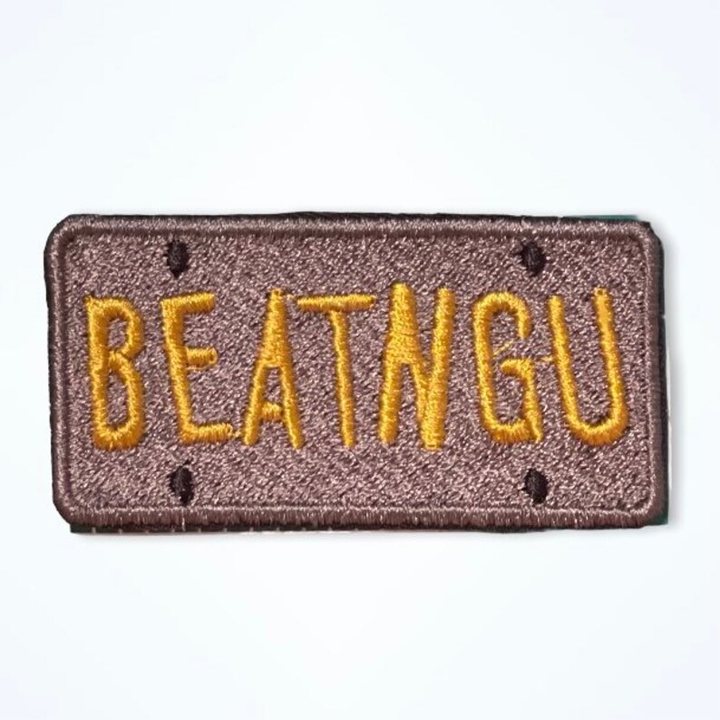 Jeepers Creepers Inspired Patch BEATNGU License Plate Patch | Etsy