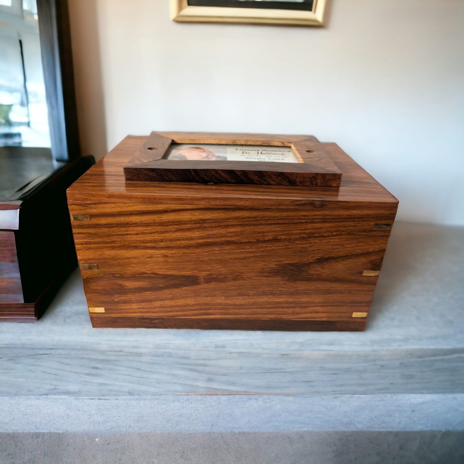 Ashes Casket/urn/box - Cremation Memorial Urn Casket Box Keepsake ...